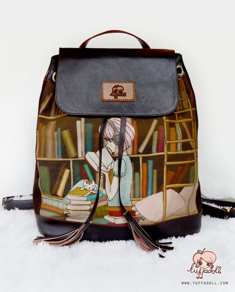 Laptop Backpack – I Love Books – Tuffadoll